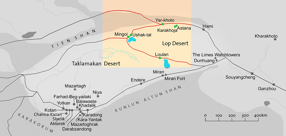 Sir Aurel Stein & The Silk Road Finds - Astana, Karakhoja, Loulan ...
