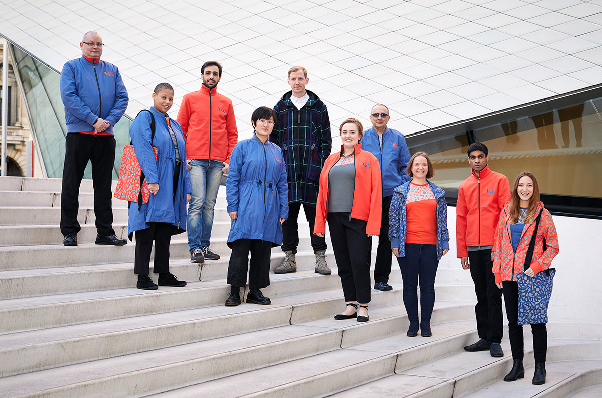 V&A unveils new staff uniforms designed by Christopher Raeburn • V&A Blog