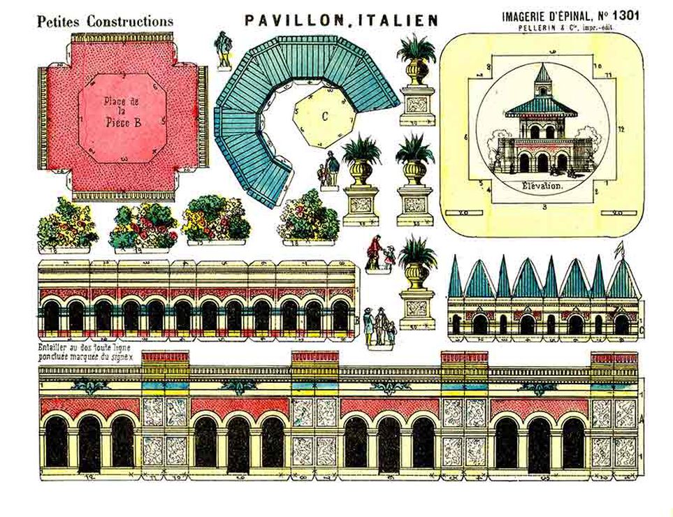 Pavillon Italien paper model | V&A Shop