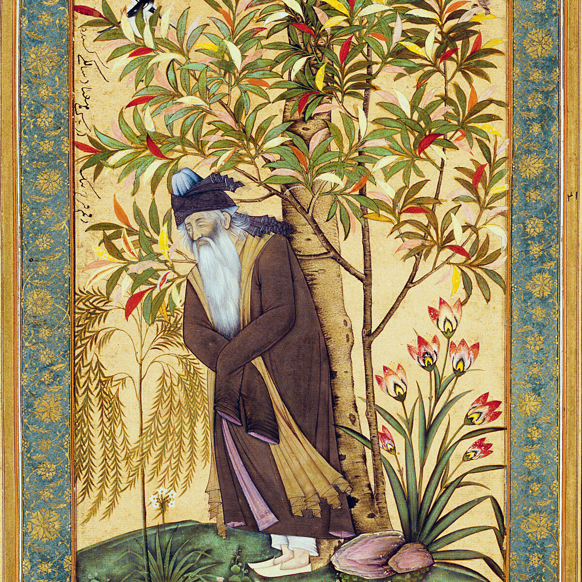 The Aged Mullah Custom Print | Mughal Empire Print | V&A Shop