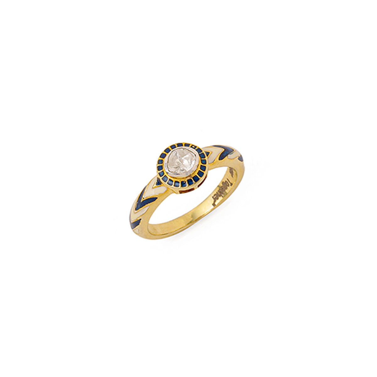 Polki diamond ring by Azga | Jewellery | V&A Shop