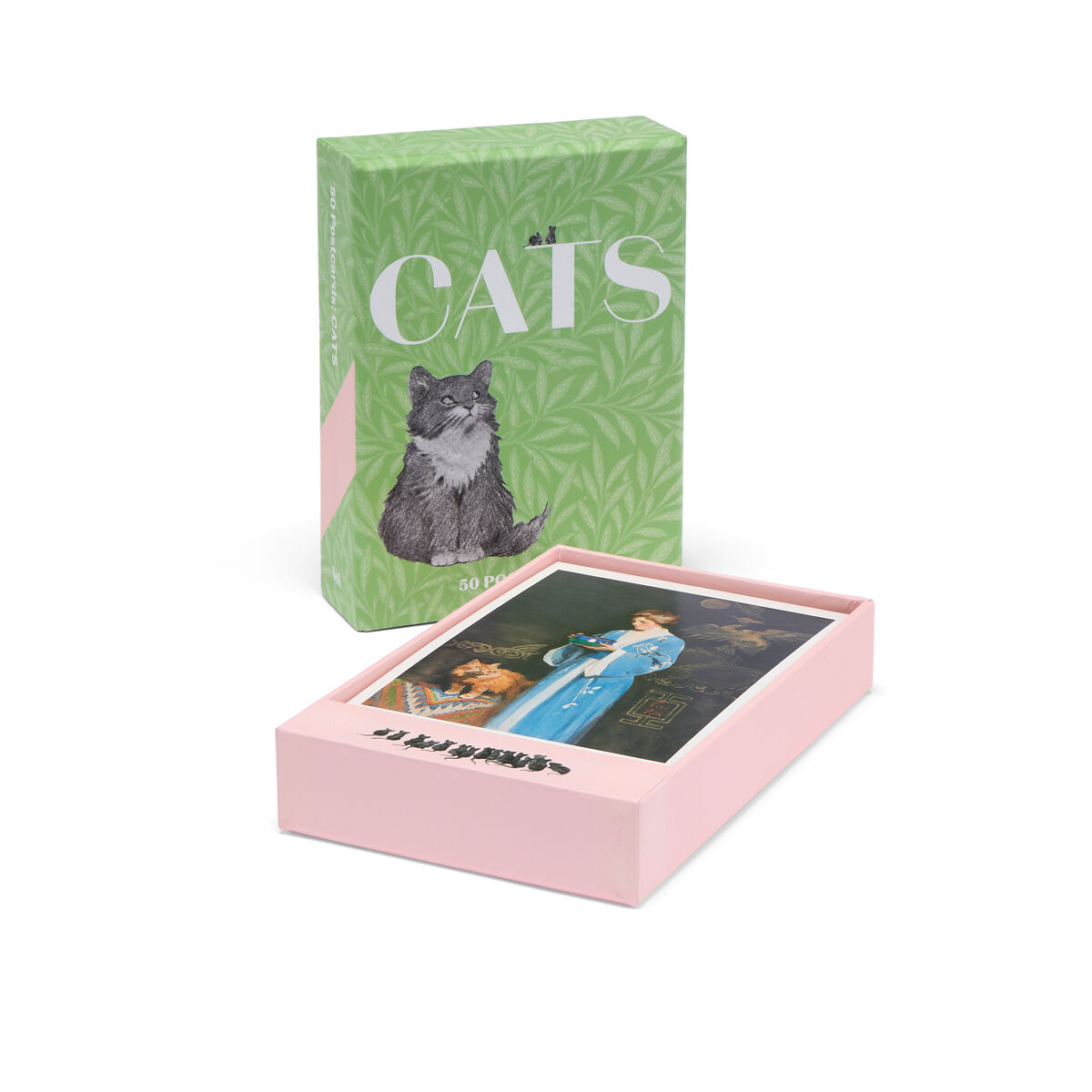 Cats box of 50 postcards | Cards | V&A Shop