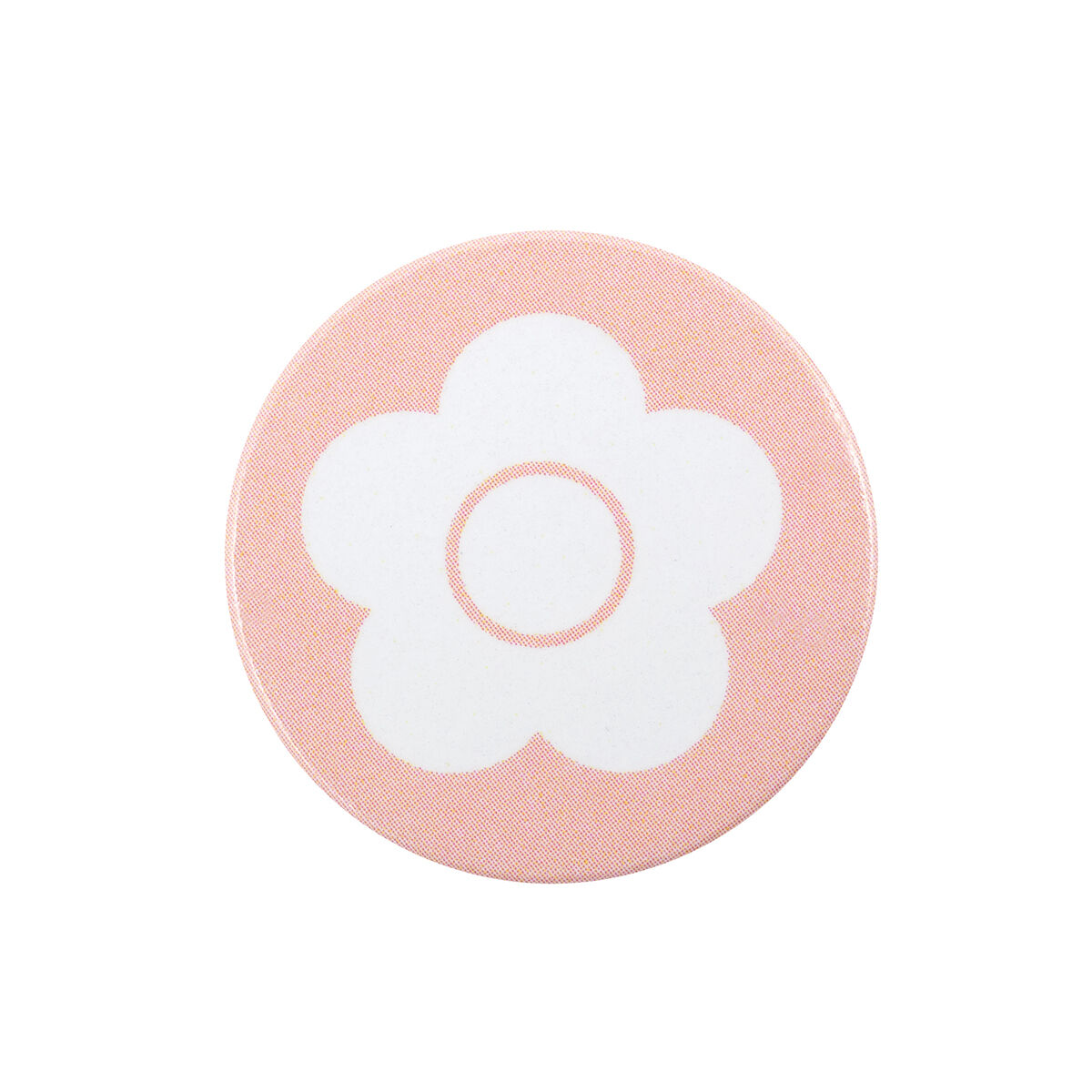 Mary Quant Pink Daisy Button Badge | V&A Shop