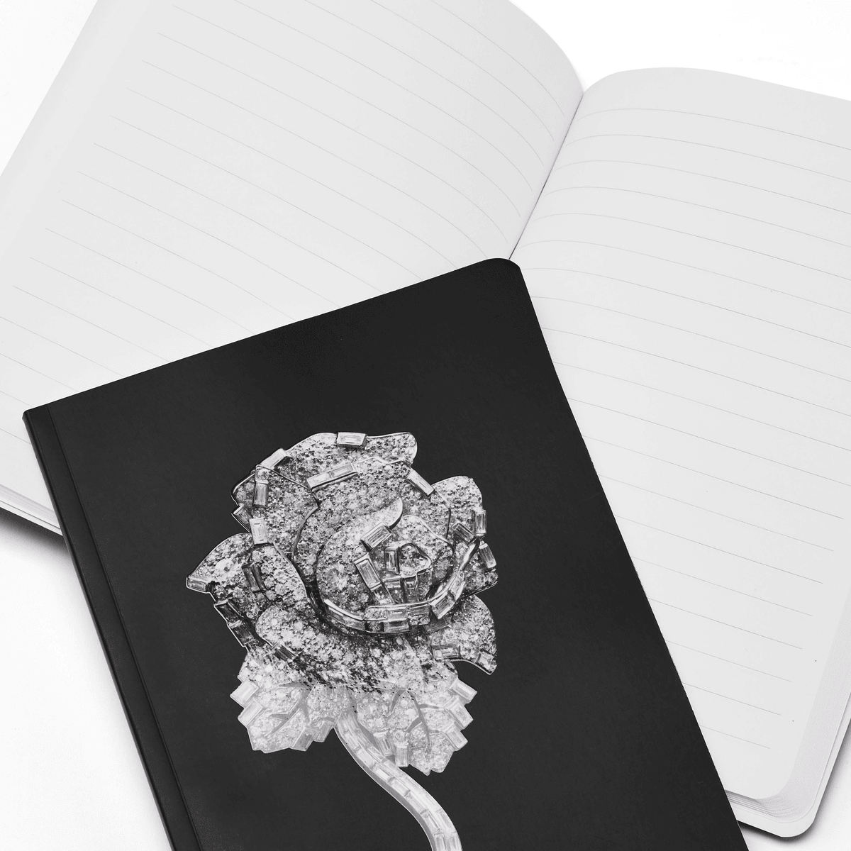 Cartier Notebook: Rose Brooch A5 Notebook | V&A Shop