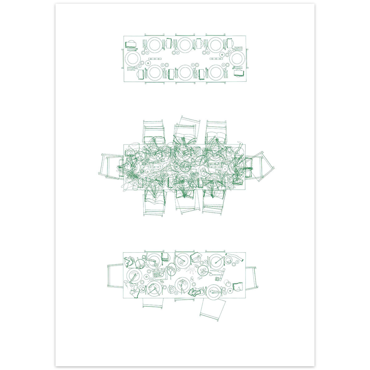 The Disorder Of The Dining Table Print | Limited Edition #2 | V&A Shop
