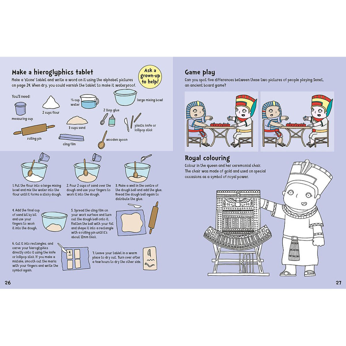 Ancient Egypt Adventure Activity Book | Children Books | V&A Shop