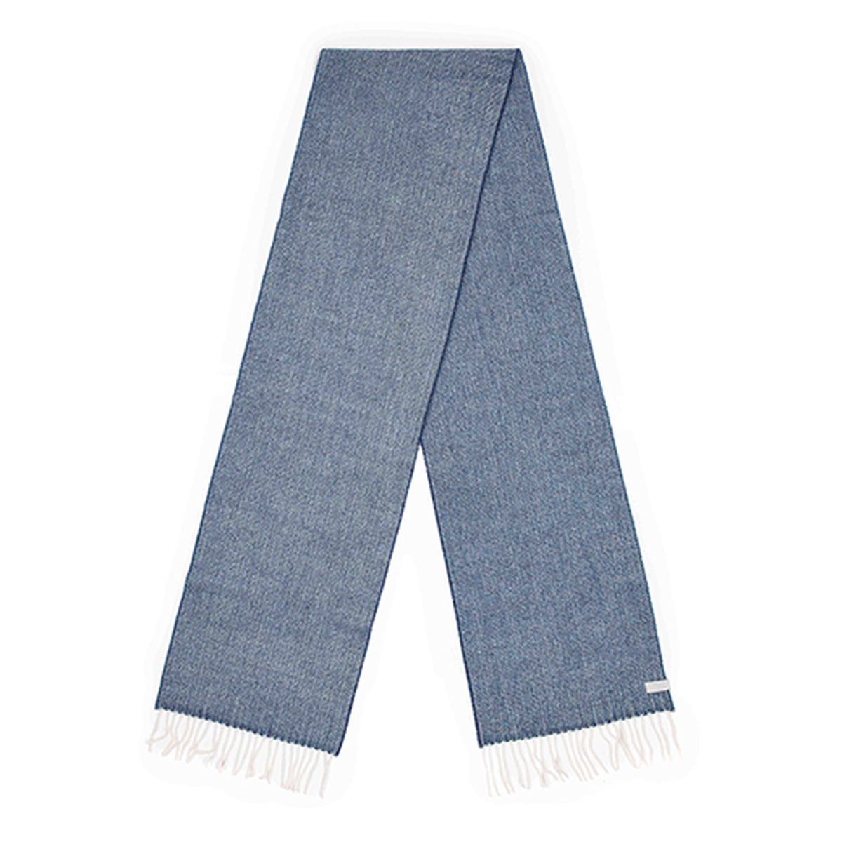 Spotted teal merino scarf | Fashion accessories | V&A Shop