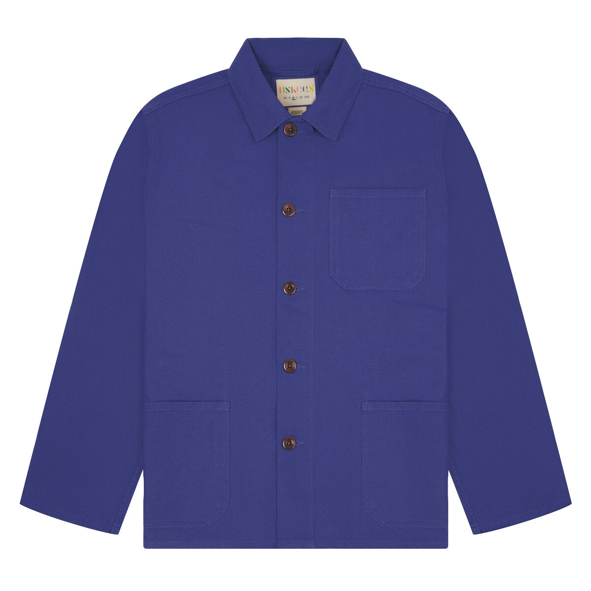 Deep blue overshirt for life by Uskees | Clothing | V&A Shop
