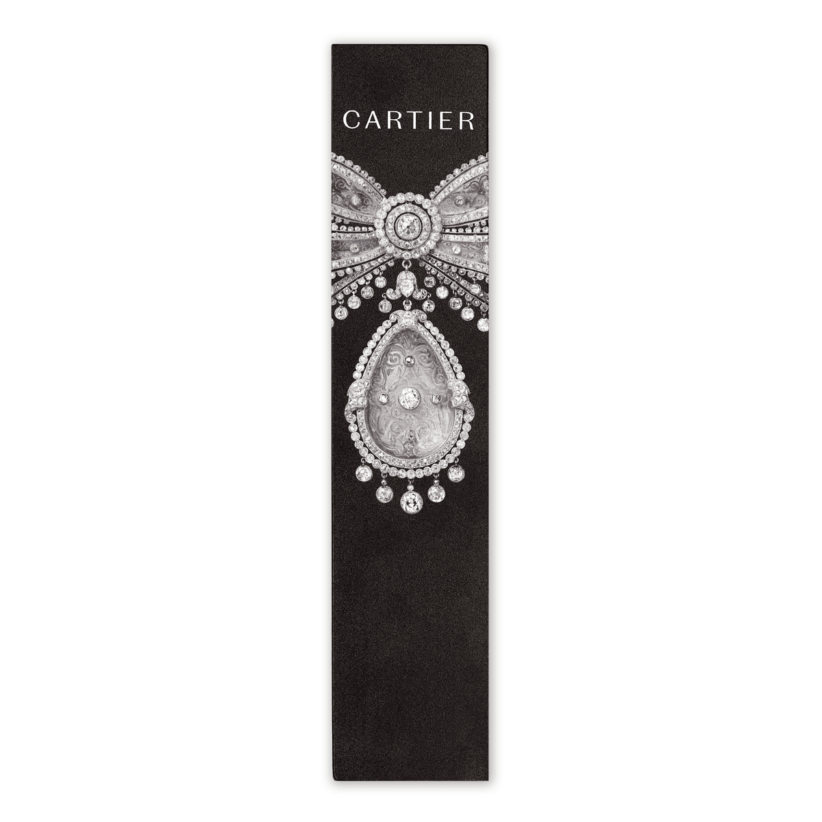 Cartier Bookmark: Stomacher Brooch Leather Bookmark | V&A Shop