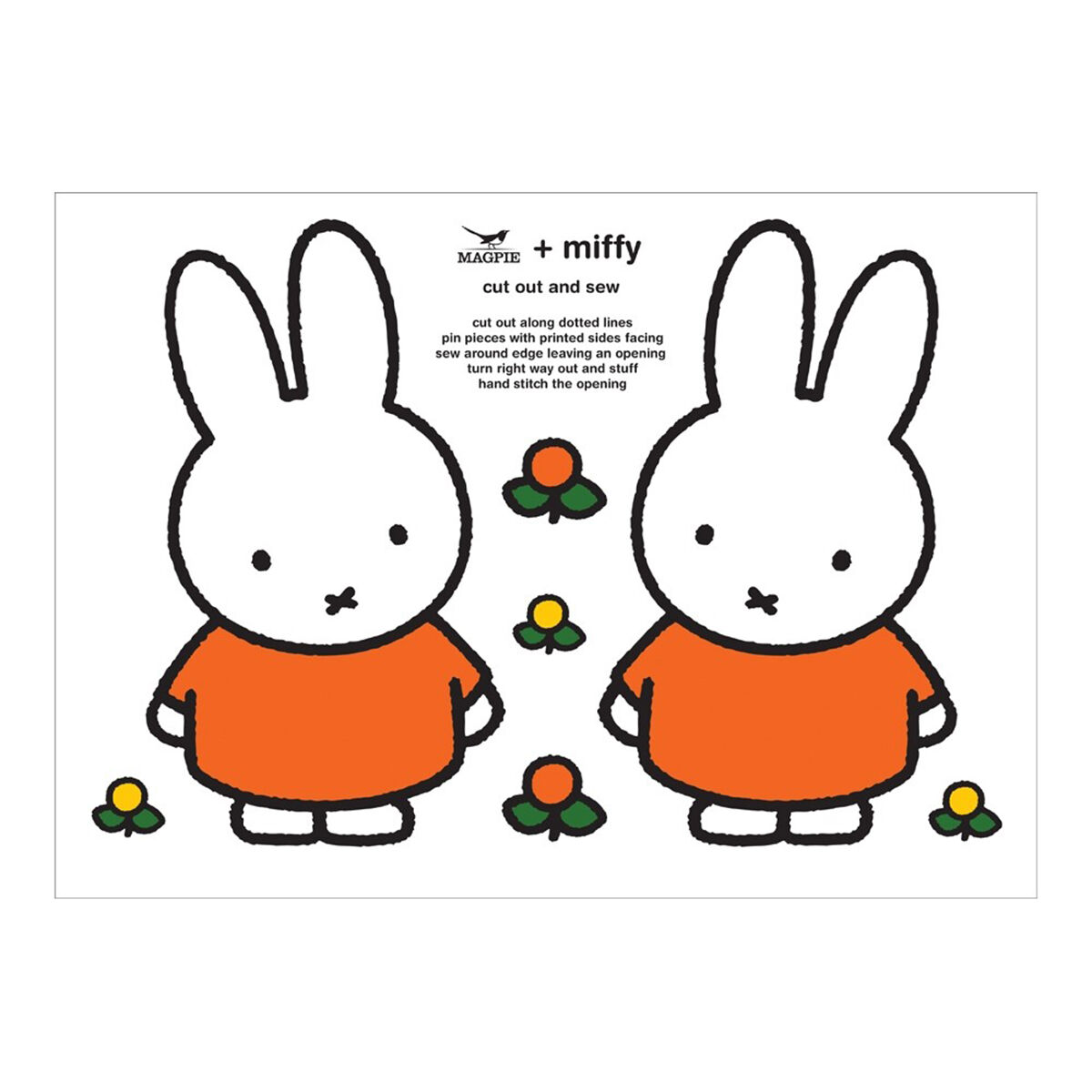 Miffy Cut And Sew Tea Towel | Kid's Toys | V&A Shop