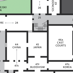 V&A Digital Map | Interactive Museum Floor Plan