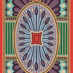 Bejewelled greetings card | Greetings cards | V&A Shop